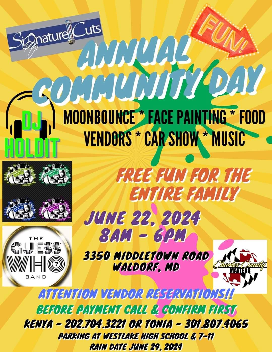 Annual Community Day - Charles County - Summerwood Community HOA